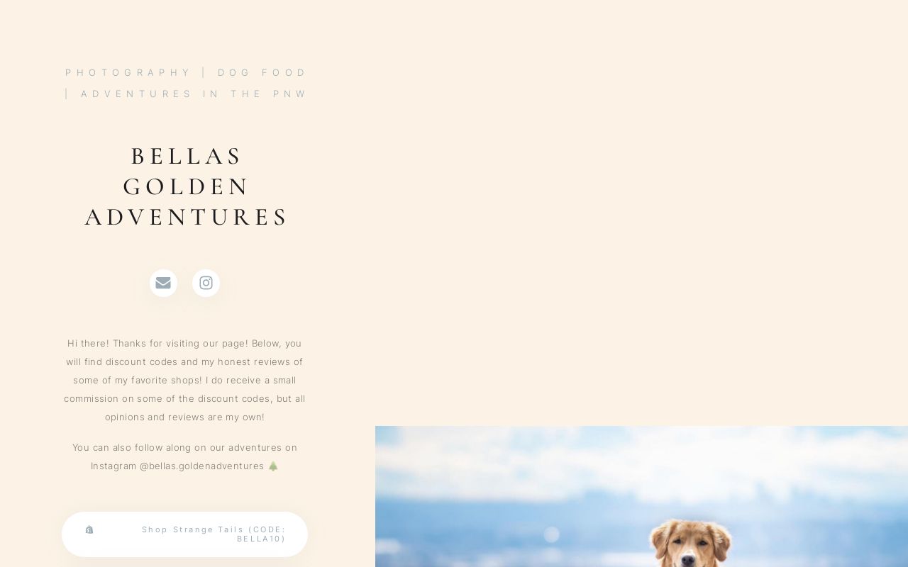 Bella’s Golden Adventures